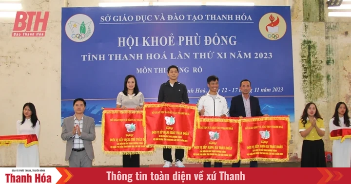 Bế mạc các môn thi đấu giai đoạn 1 - Hội khỏe Phù Đổng tỉnh Thanh Hóa ...