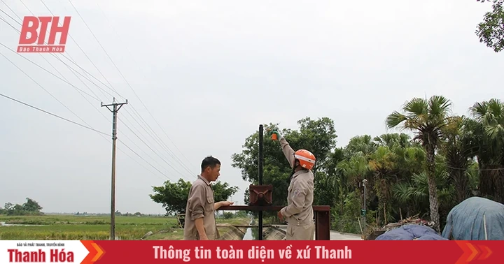 Công ty TNHH MTV Sông Chu chủ động phục vụ nước tưới và chống hạn vụ mùa
