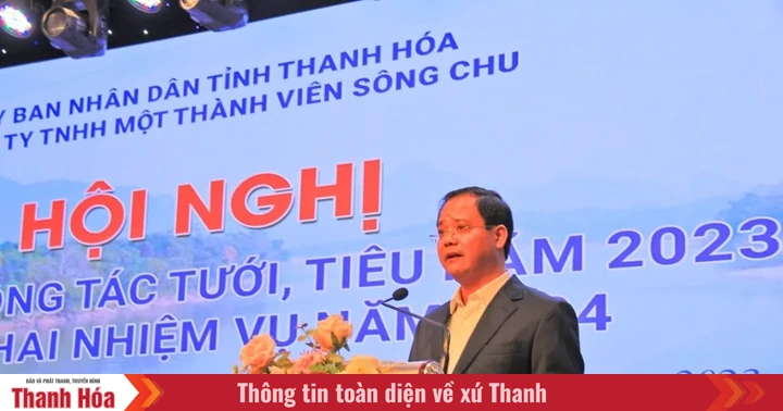 Công ty TNHH MTV Sông Chu triển khai nhiệm vụ tưới, tiêu năm 2024