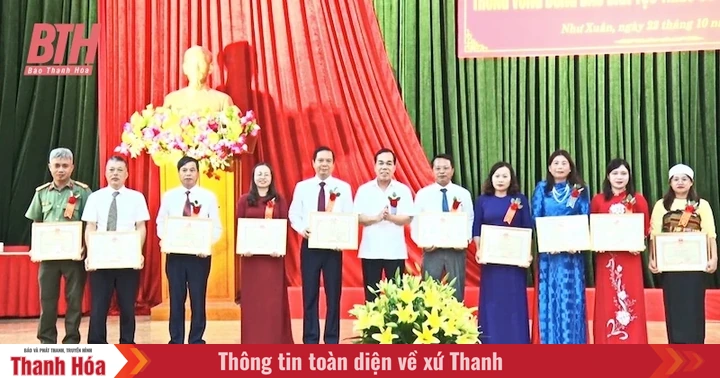 Như Xuân: Tôn vinh 87 điển hình tiên tiến trong vùng đồng bào dân tộc ...