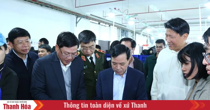 Phó Bí thư Thường trực Tỉnh ủy Lại Thế Nguyên dự lễ ra quân sản xuất ...