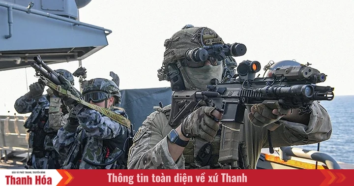 Tàu chiến Hàn Quốc và Australia tham gia tập trận chung trên biển Đông